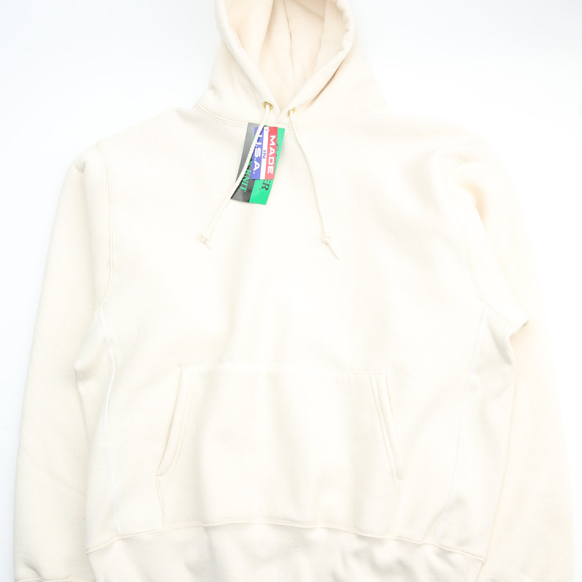 Camber #232 Cross-Knit Heavyweight Pullover Hooded Sweatshirt - Natura ...