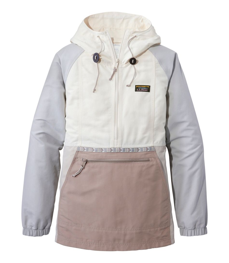 L.L.Bean Women's Mountain Classic Anorak - Paperwhite/Putty – Totem ...