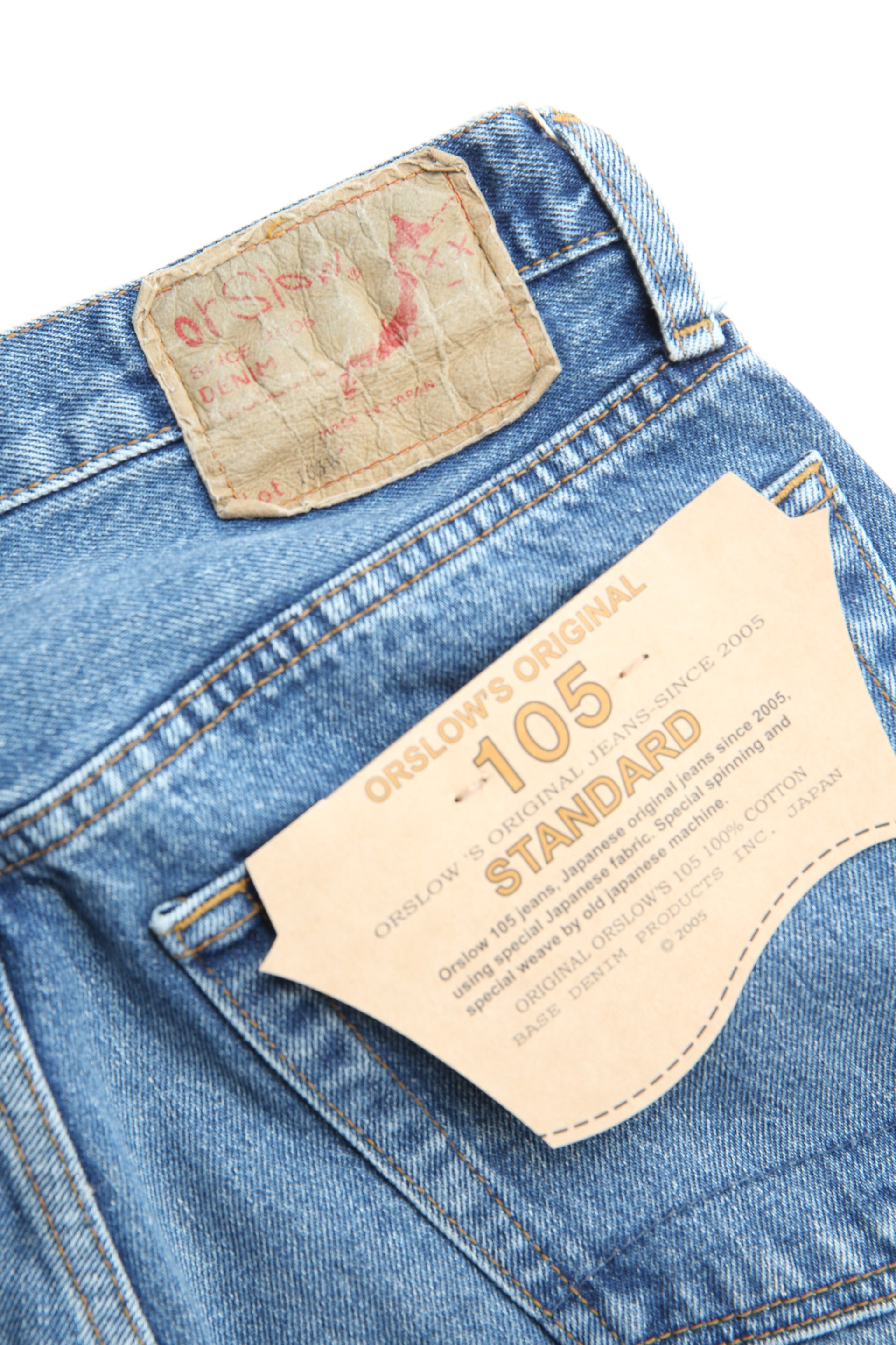 orSlow 105 90's Men's Standard Fit Denim - USED – Totem Brand Co.